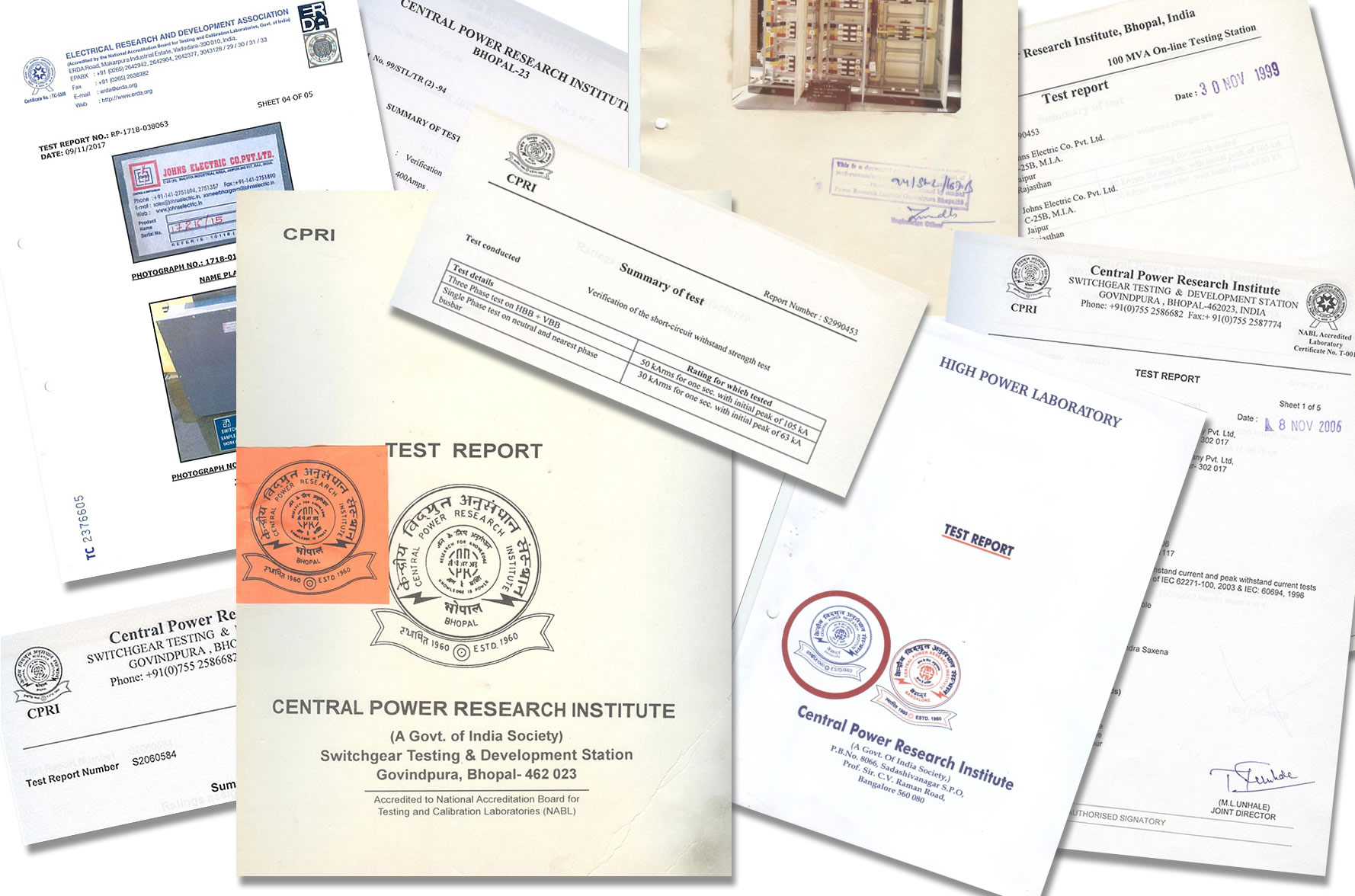 Internal Testing Quality Certification | Johns Electric Company